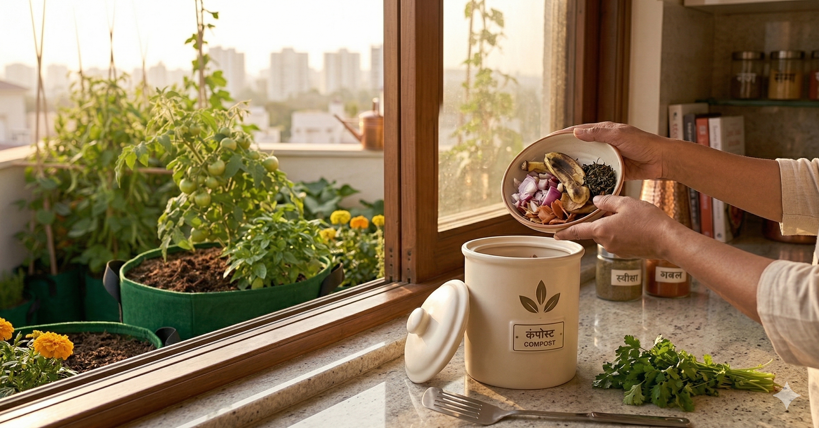 How to Make Compost at Home for Your Terrace Garden — Anandi Green's