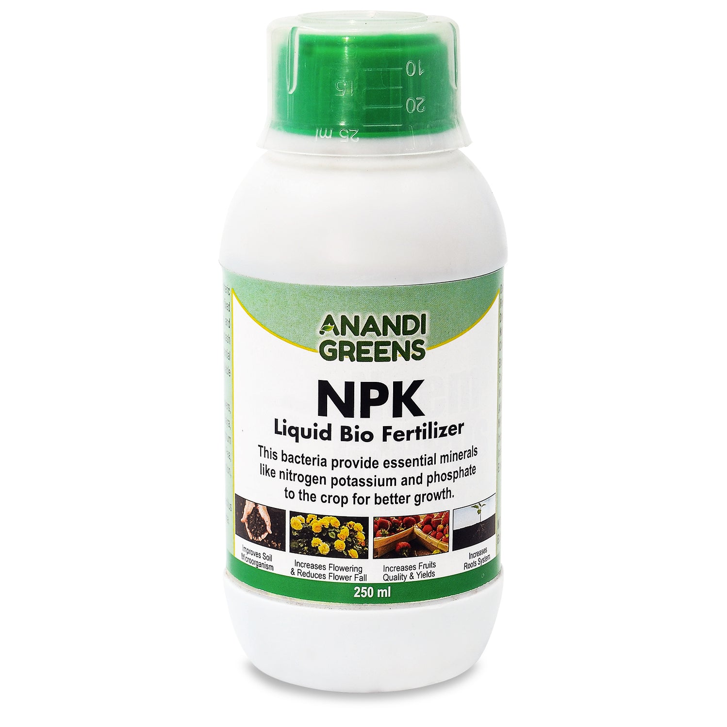 Premium liquid Npk Bio Fertilisers - 250ml for organic gardening ...