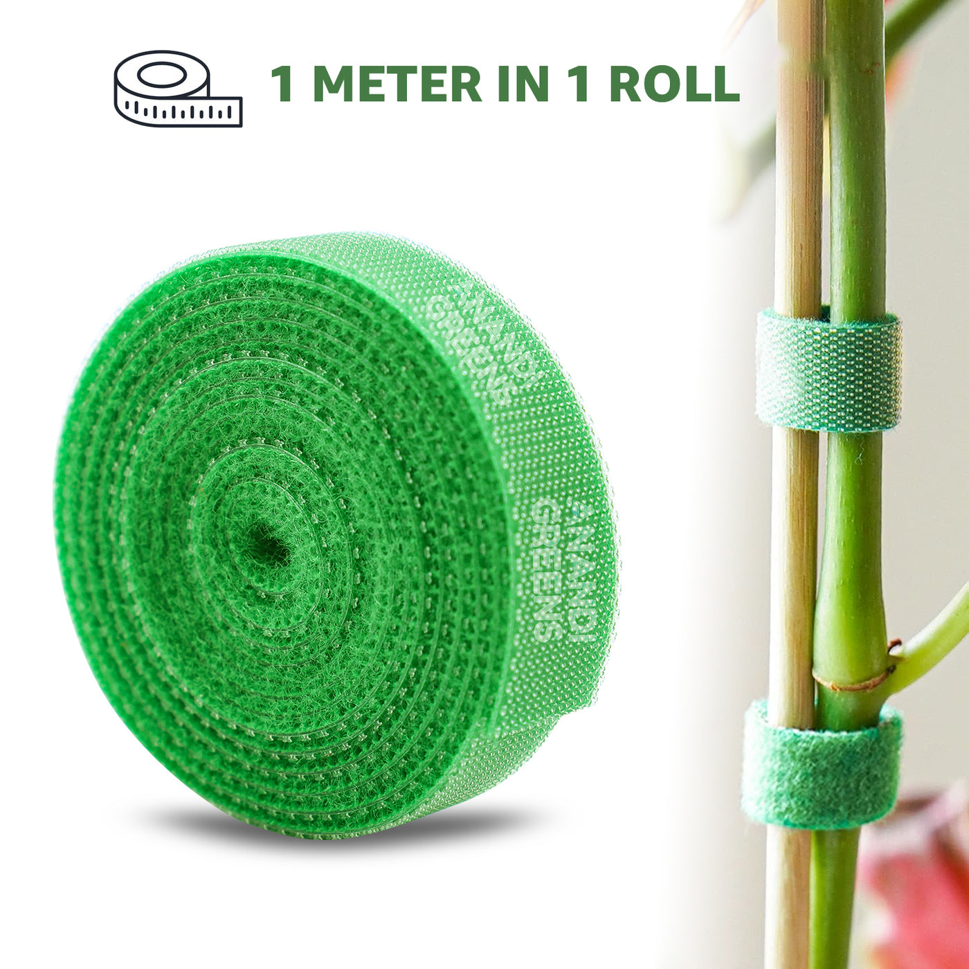 Velcro Plant Ties (1 Meter Roll) — Anandi Green's
