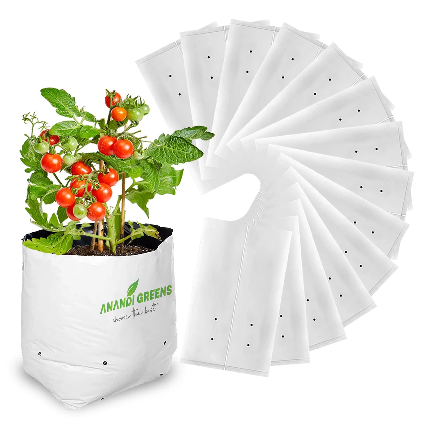LDPE Double layer Grow Bag 20x20x35 cm — Anandi Green's